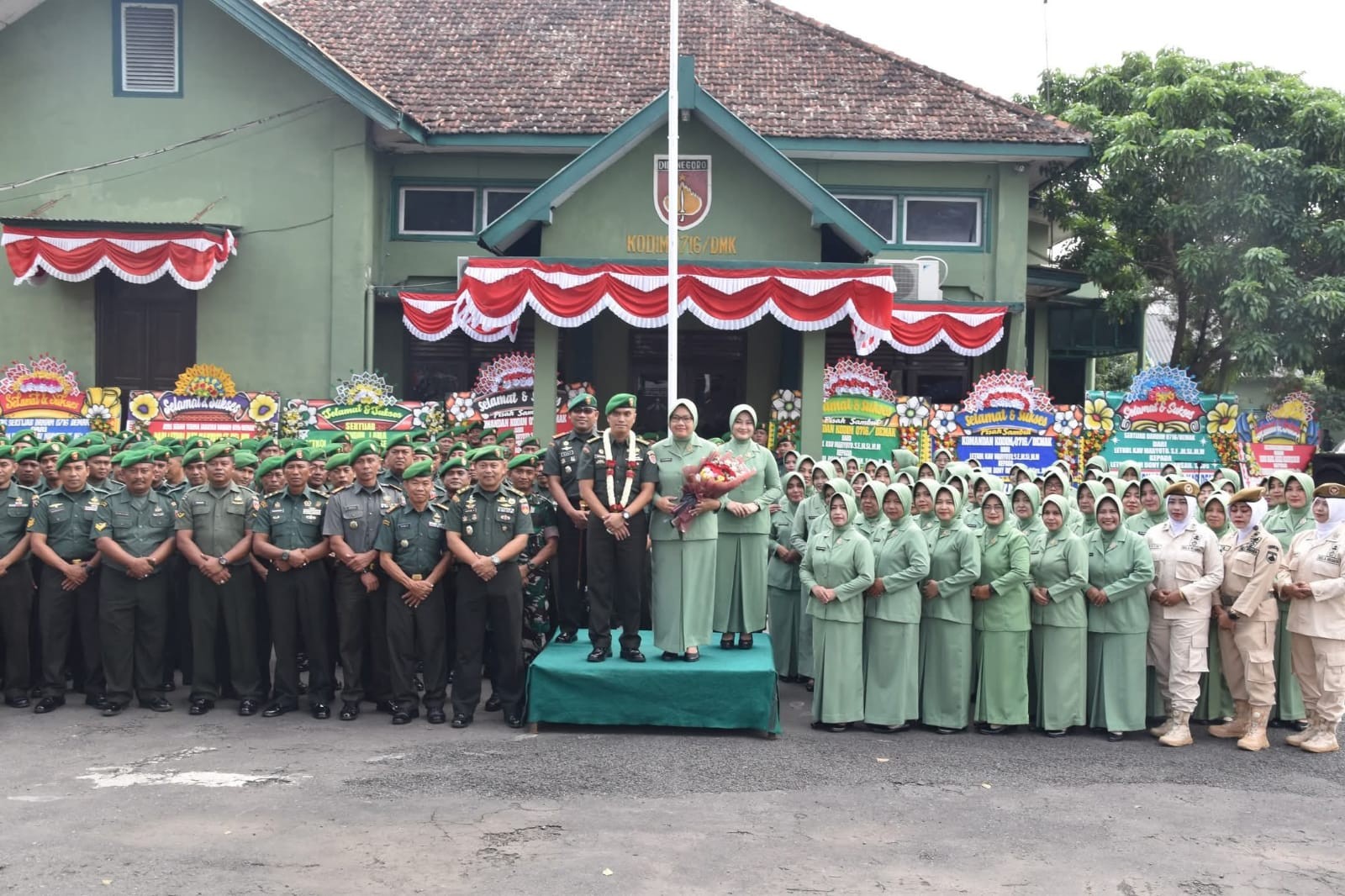 Tradisi Penyambutan dan Pelepasan Dandim Baru
